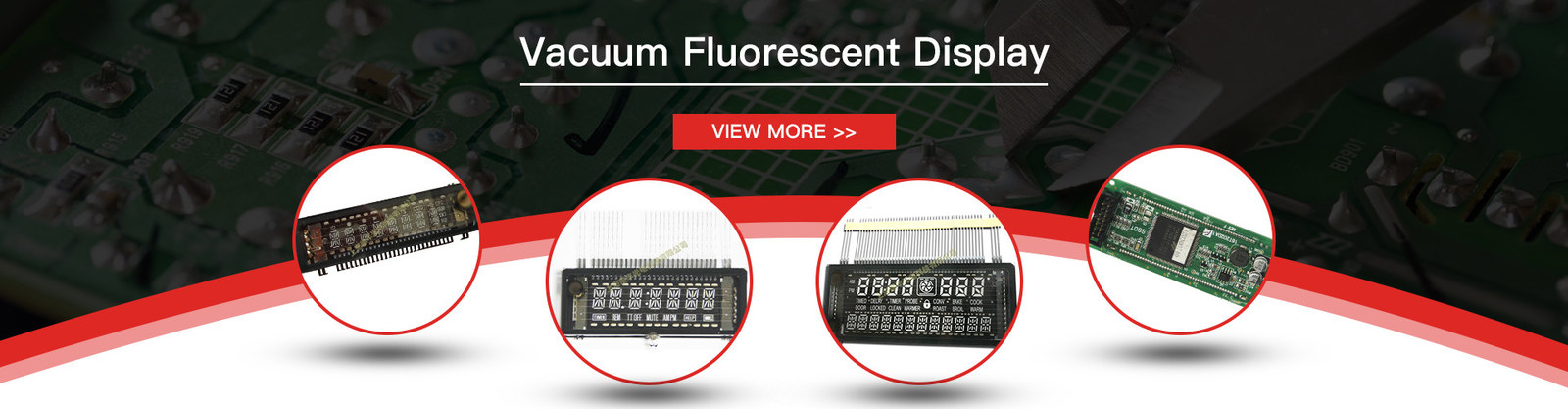 VFD Vacuum Fluorescent Display factory - VFD Dot Matrix Display ...