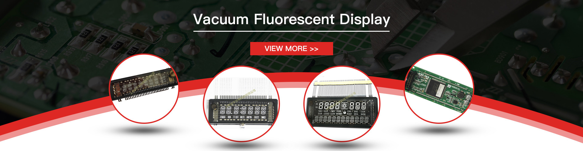 VFD Vacuum Fluorescent Display factory - VFD Dot Matrix Display ...