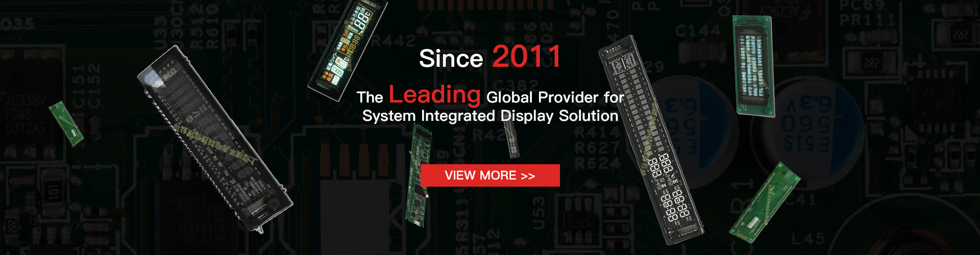 VFD Vacuum Fluorescent Display factory - VFD Dot Matrix Display ...