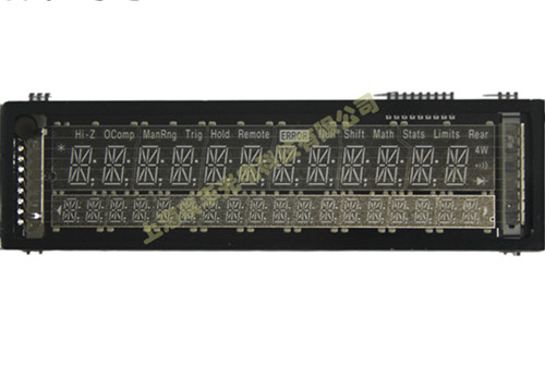 ICB-15MM37T Vacuum Fluorescent Display Module , VFD Dot Matrix Display Wide Viewing Angle